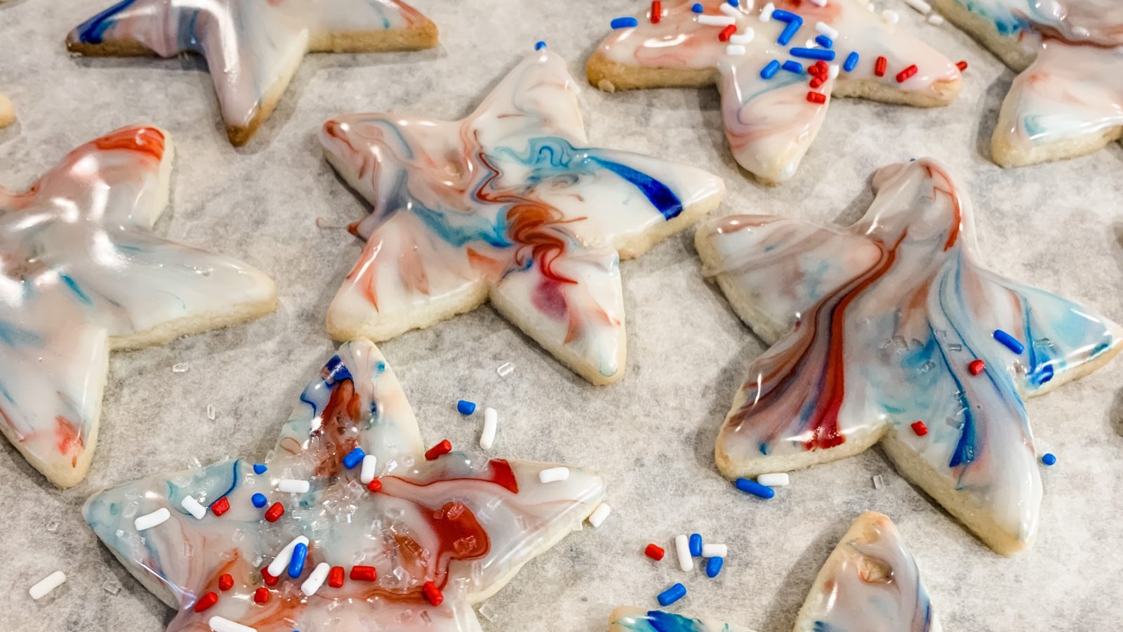Star-Spangled Sugar Cookies – Passion and Poppies