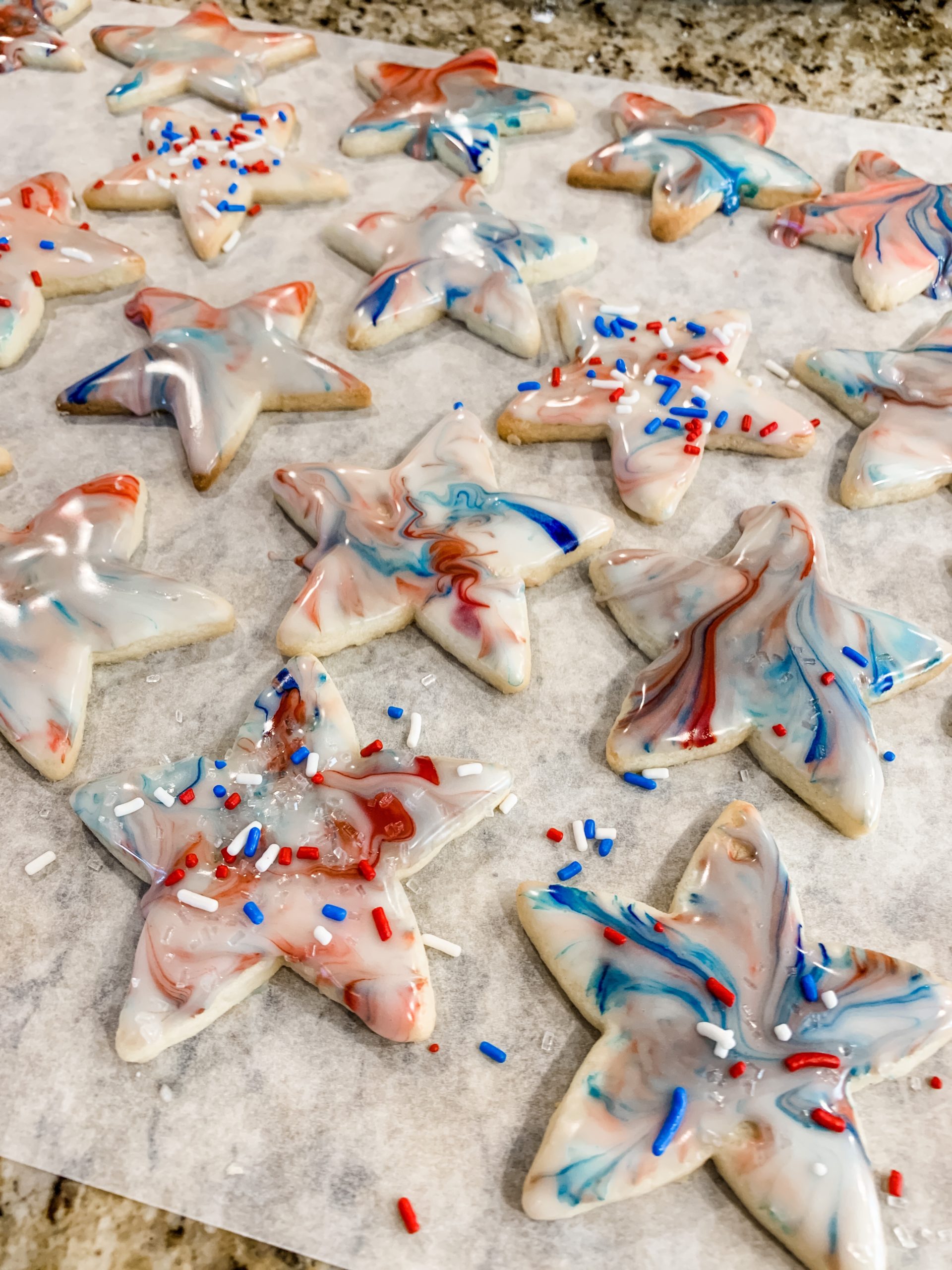 Star-Spangled Sugar Cookies – Passion and Poppies