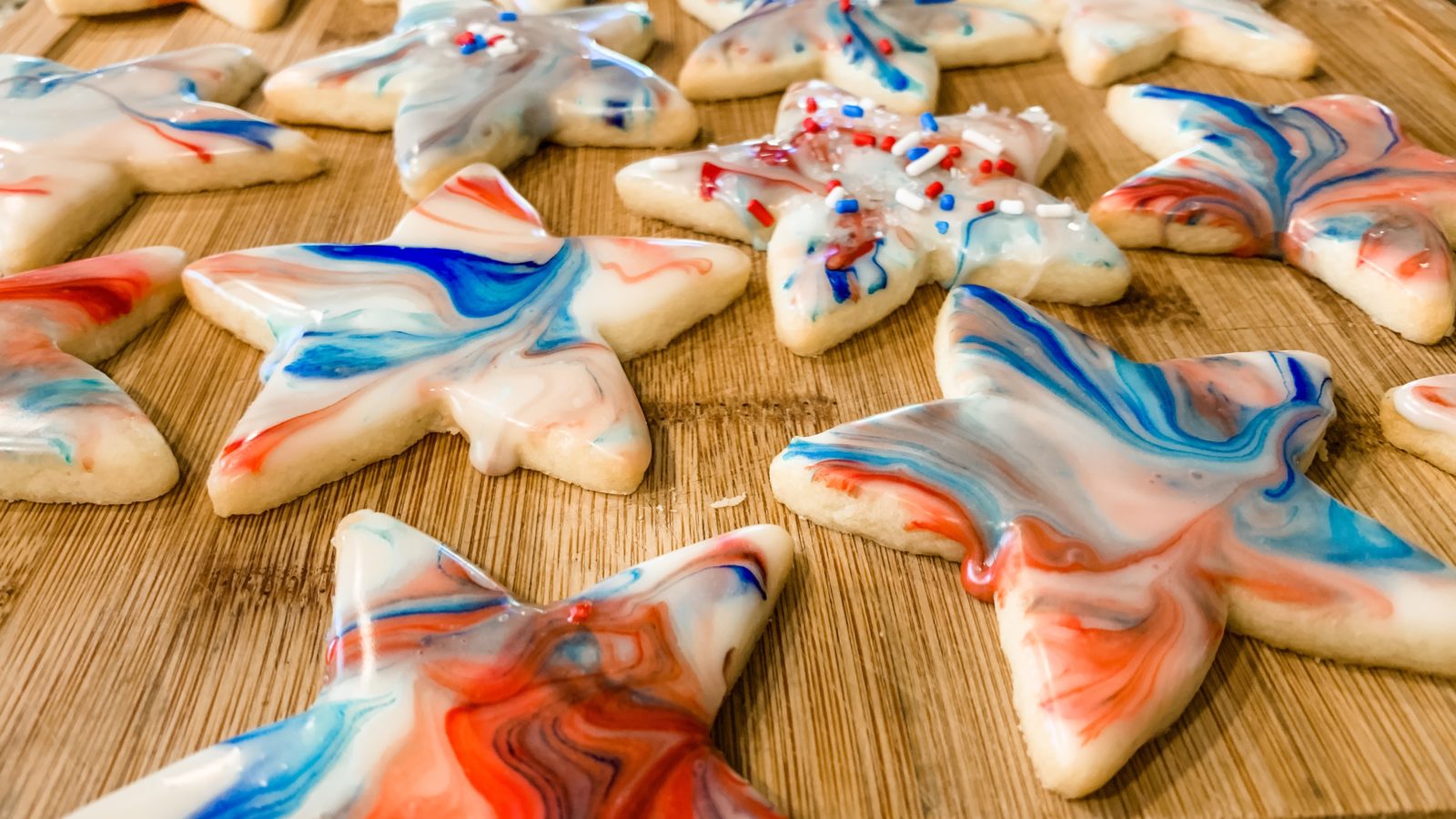 Star-Spangled Sugar Cookies – Passion and Poppies